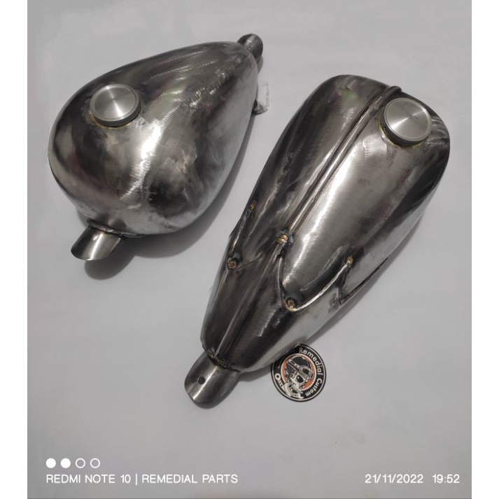 Jual tangki peanut chooper plat tebal,tangki peanut custom, tangki ...