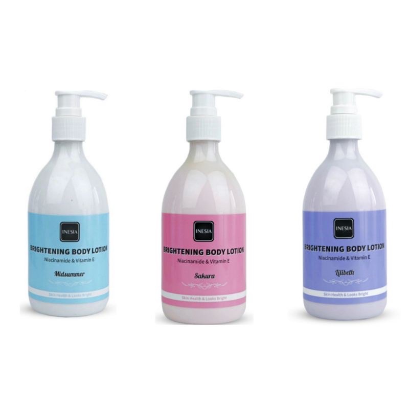Jual INESIA Brightening Body Lotion 300ml | Shopee Indonesia