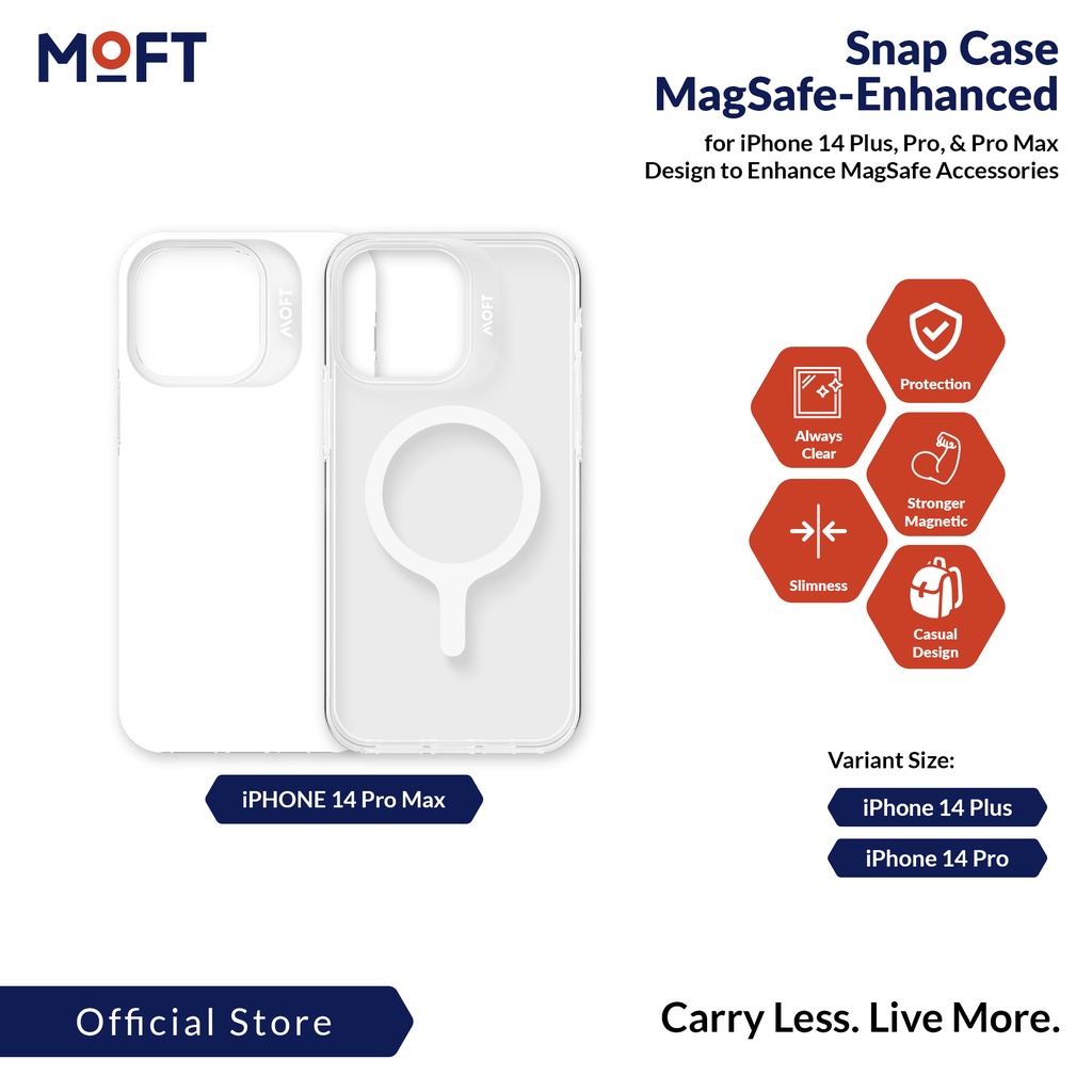 Jual MOFT Snap Case iPhone 14 Pro Max Plus TPU Casing Magsafe Wireless ...