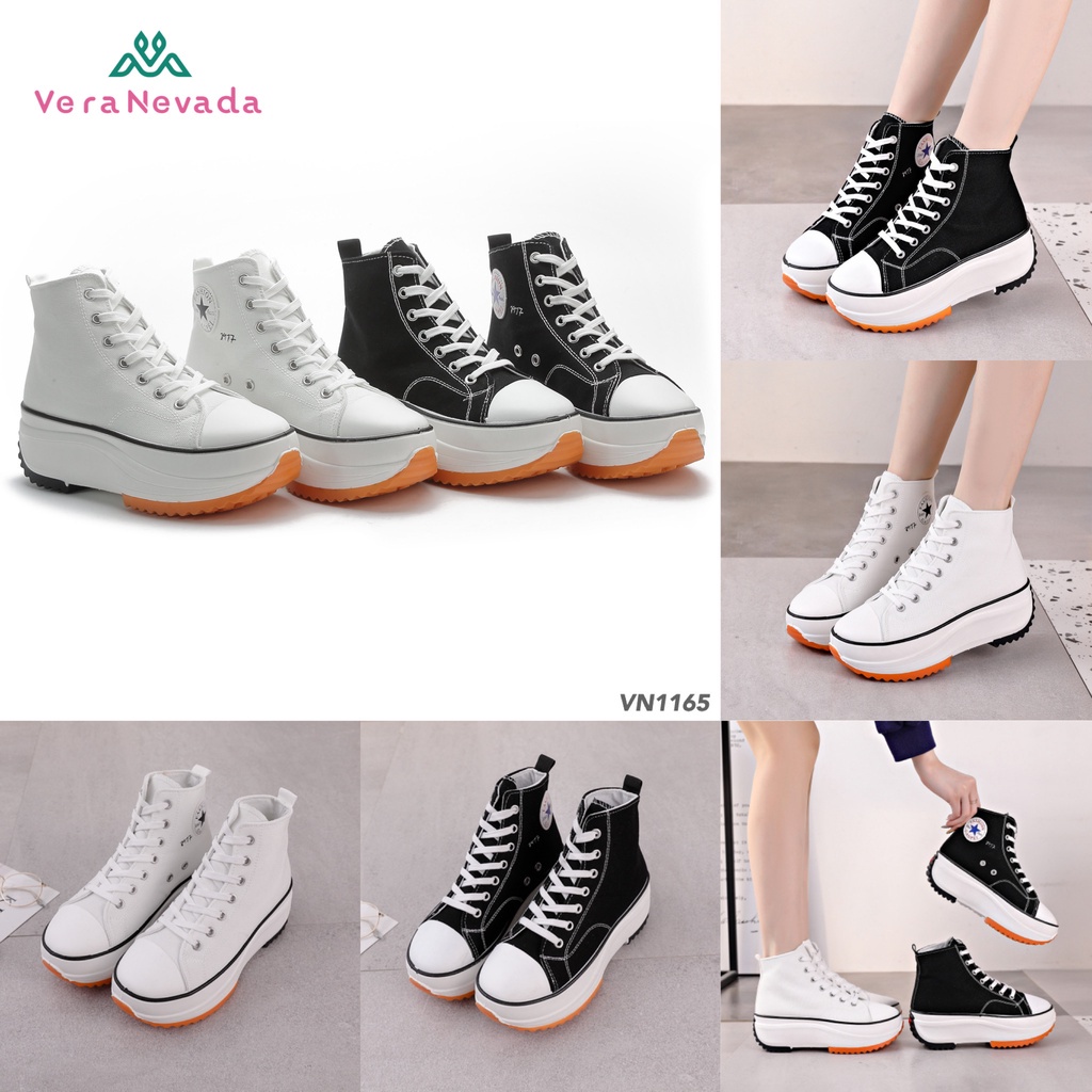 Jual Vera Nevada Sepatu Sneakers Wedges Wanita Sport Shoes VN1165 ...