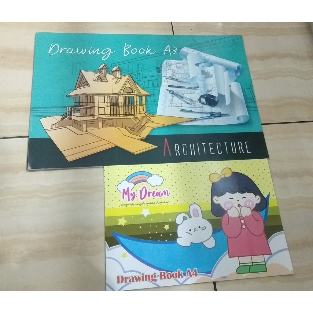 Jual BUKU GAMBAR / DRAWING BOOK A3 / A4 | Shopee Indonesia
