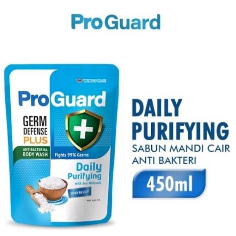 Jual Proguard Body Wash Daily Purifying With Sea Minerals 410 ml ...