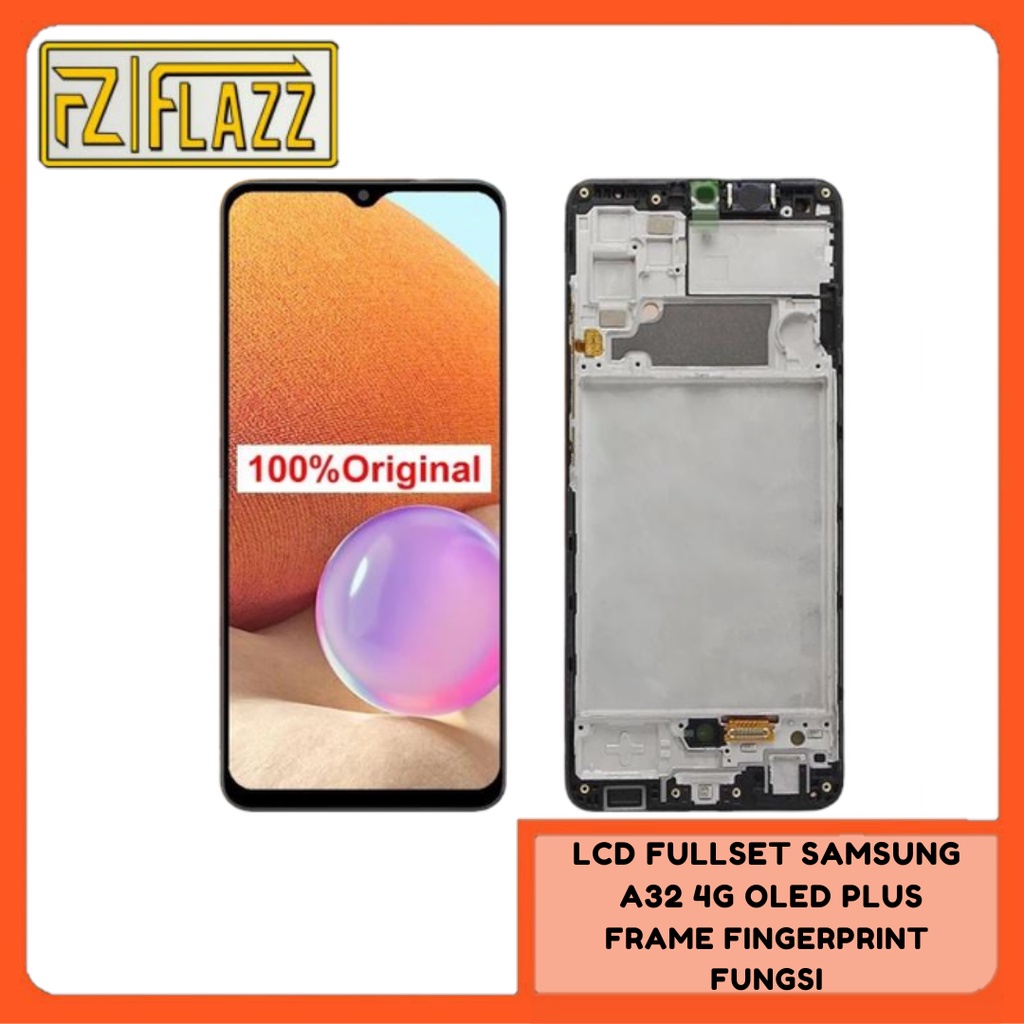 Jual LCD TOUCHSCREEN SAMSUNG A32 4G A325 - INCELL ( non finger) OLED PLUS FRAME (finger fungsi ...