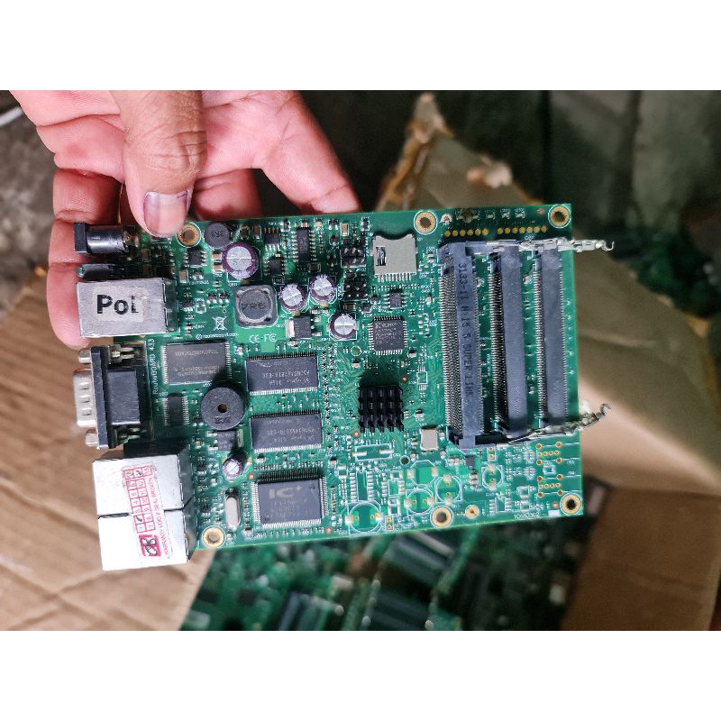 Jual OBRAL mikrotik rb433ah level 5 bisa juga untuk managemen voucher ...