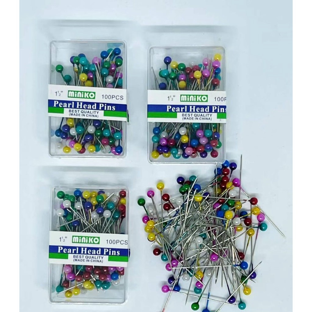 Jual Jarum Pentul Miniko d Pins 1 Kotak Isi 100 Pcs | Shopee Indonesia