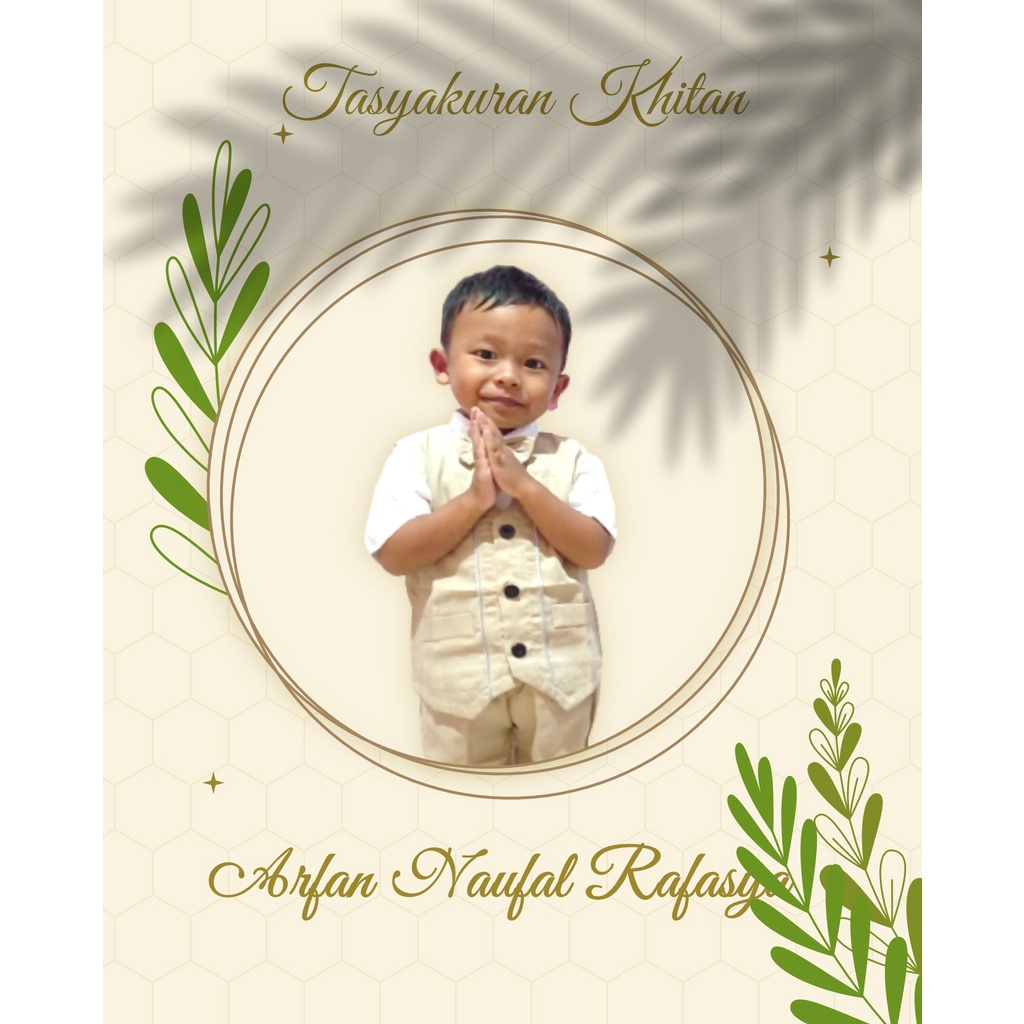 Jual K08 Undangan video digital undangan Khitan khitanan, anak sunatan ...