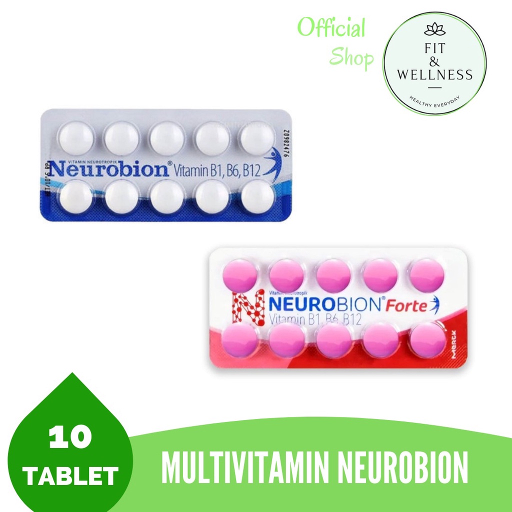 Jual Neurobion Tablet Multivitamin B Complex 10Tab | Shopee Indonesia