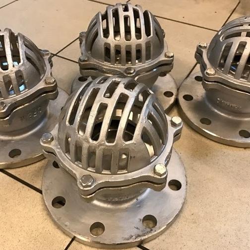 Jual Foot Valve Stainless 8 Inch Jis 10K / Foot Valve Ss 304 Dn 200 Jis ...