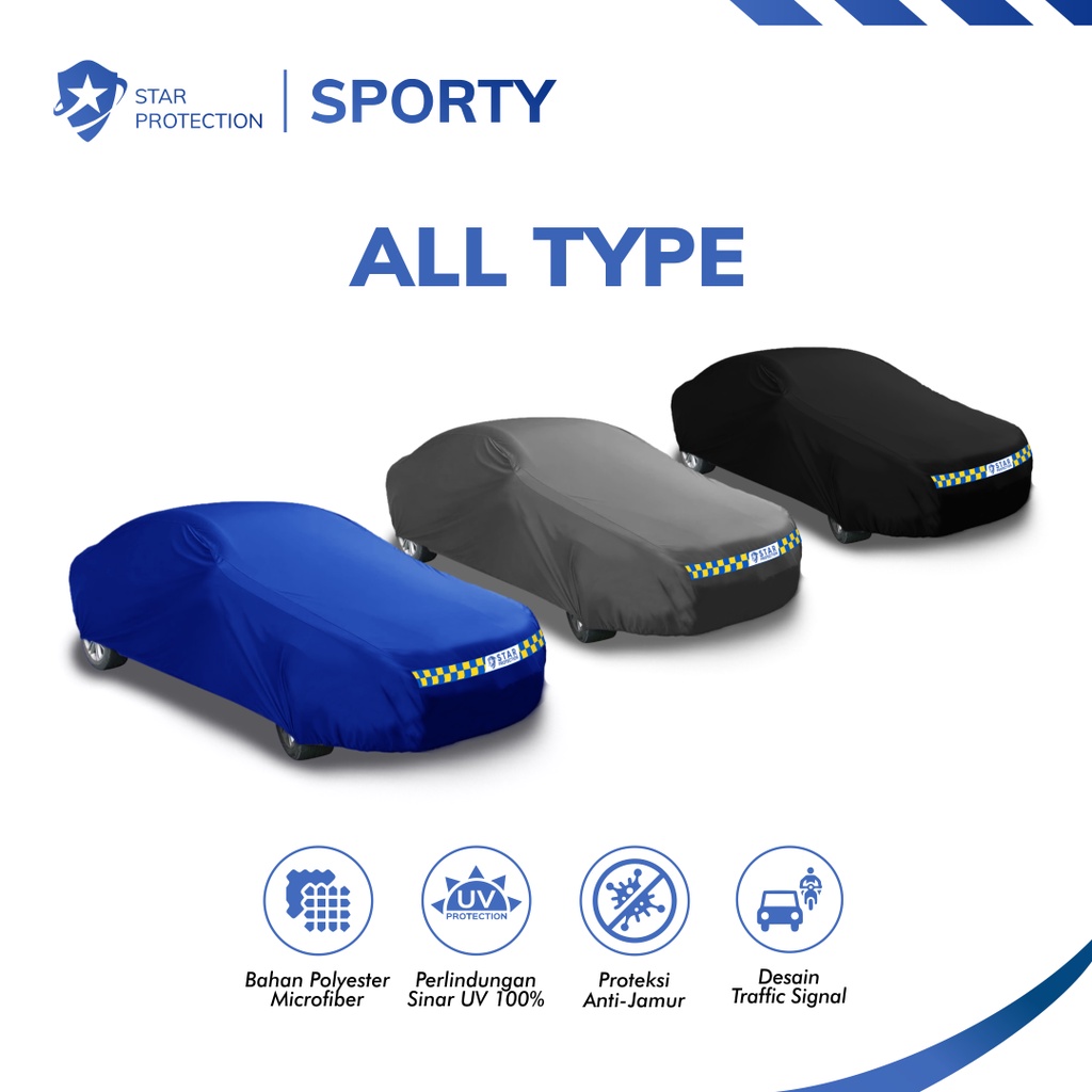 Jual Cover Mobil/Sarung Mobil/Selimut Mobil Sporty Custom (WAJIB ...