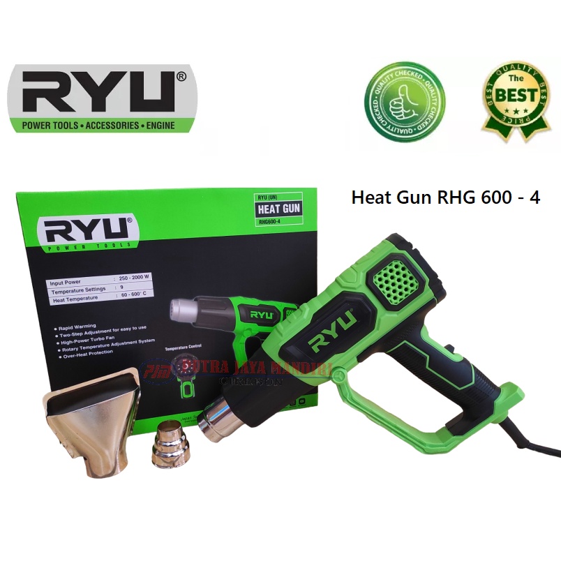 Jual Heat Gun Ryu / Hot Gun ASLI RYU / Pemanas Hot Gun RYU | Shopee ...