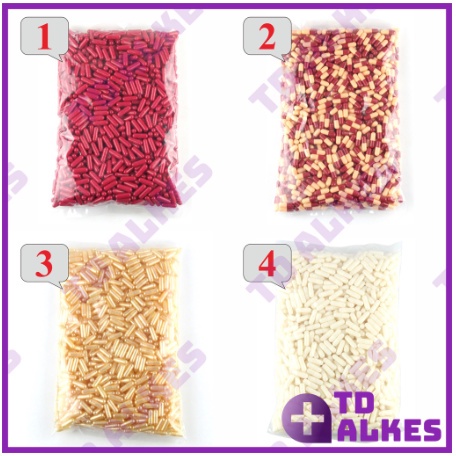 Jual Cangkang Kapsul No 0 Kosong Isi 1000 Pcs Kulit Kapsul Warna Bening | Shopee Indonesia