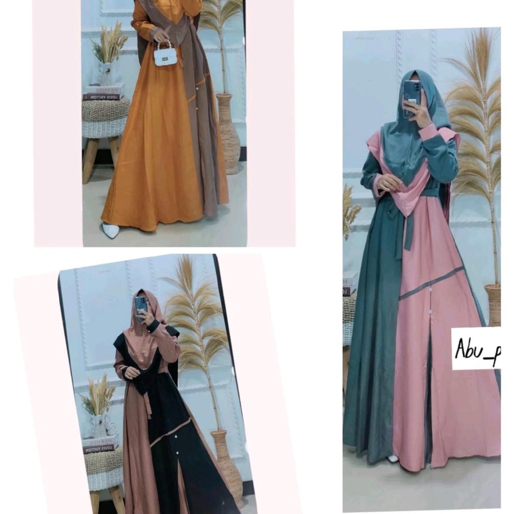 Jual GAMIS SYAR'I SET HIJAB SUPER | Shopee Indonesia