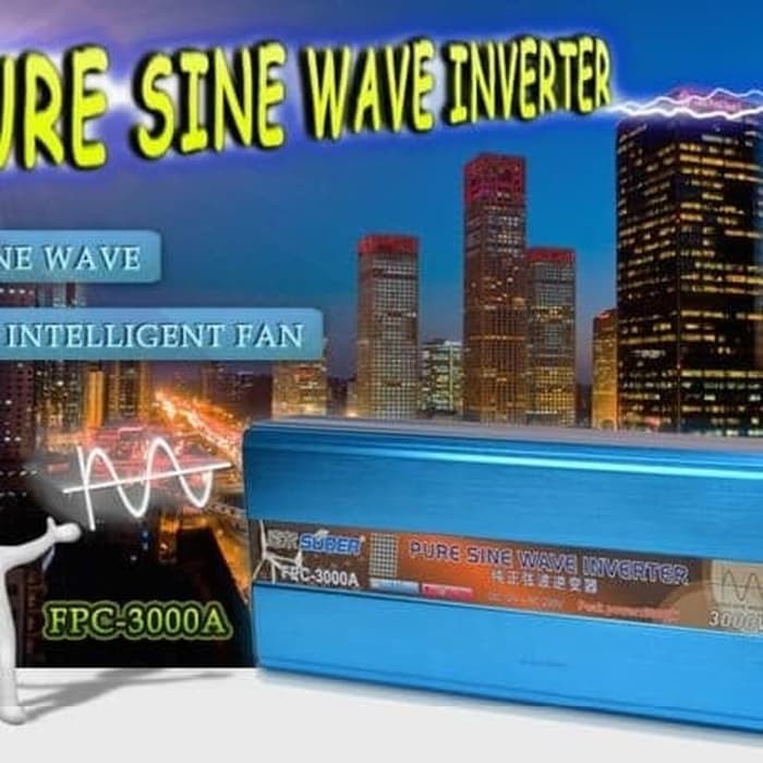 Jual Penghemat Listrik Suoer Pure Sine Wave Inverter Sinus Murni 3000Watt 12Volt Fpc 3000 ...