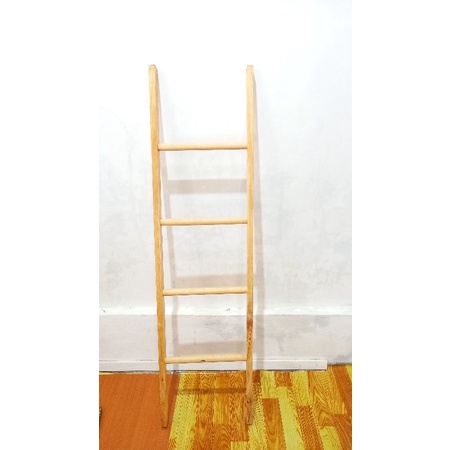 Jual tangga hias tinggi 180 cm tangga hias kayu/tangga jati belanda ...