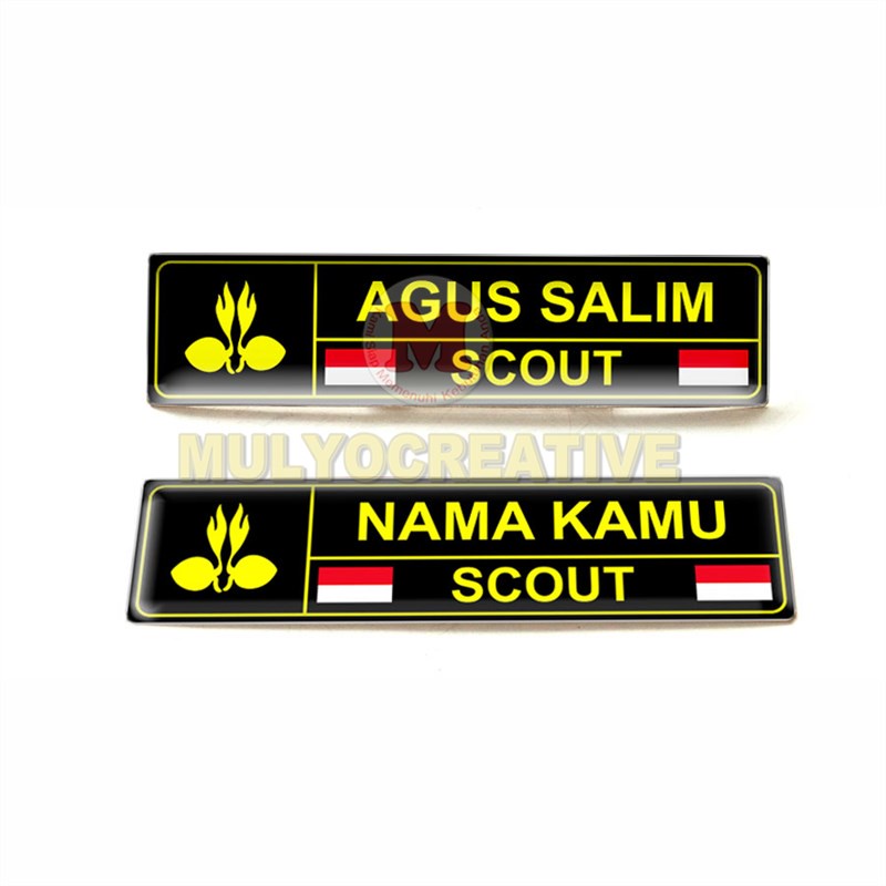 Jual PAPAN NAMA DADA PRAMUKA - NAME TAG PRAMUKA | Shopee Indonesia