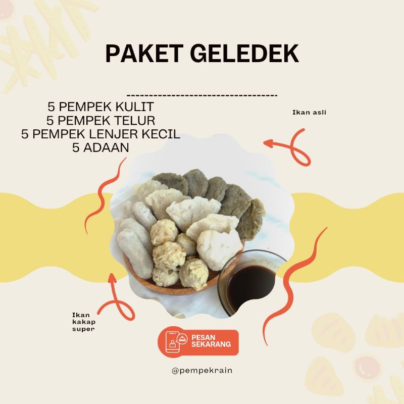 Jual Pempek Palembang (PAKET GELEDEK) | Shopee Indonesia