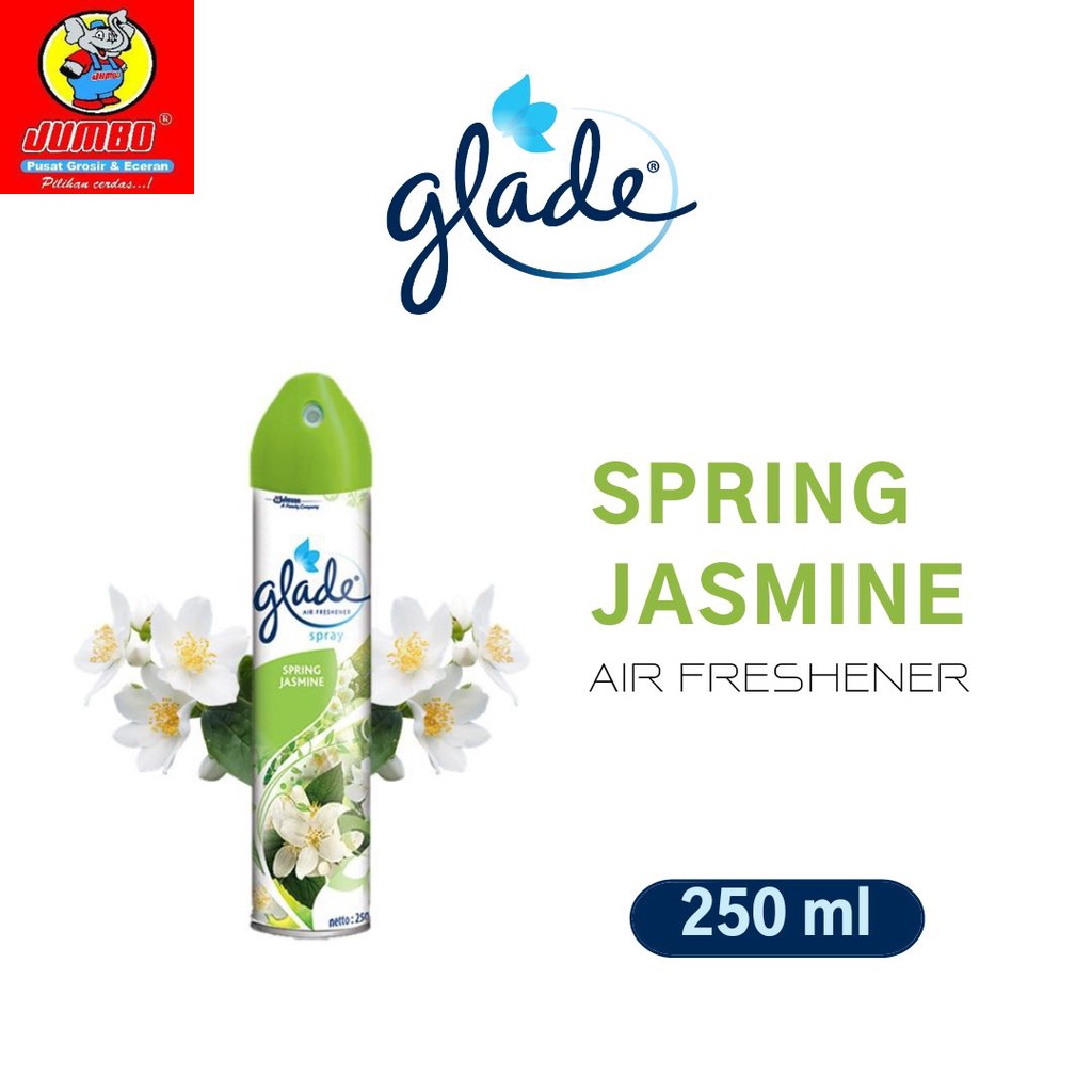 Jual Glade Air Freshener 225ml Spring Jasmine / Glade Spring Jasmine | Shopee Indonesia