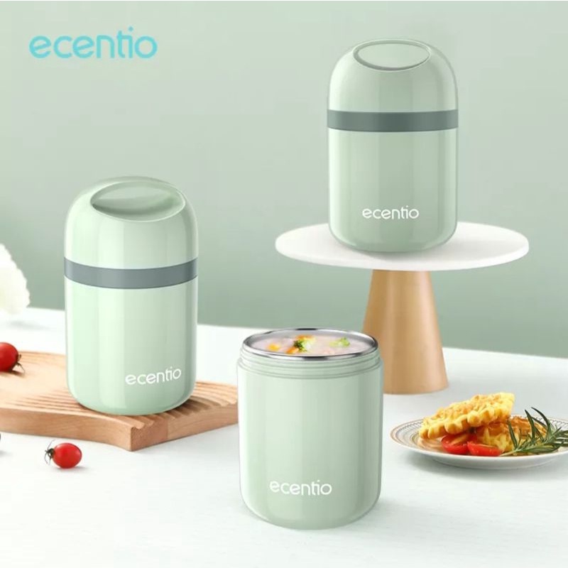 Jual Ecentio Cangkir / Mug / Mangkok Sup 500ml Stainless Steel 304 ...