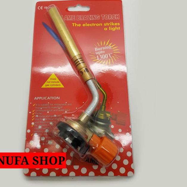 Jual Kepala Alat Las Tabung Gas Portable - Flame Brazing Torch / Blow ...