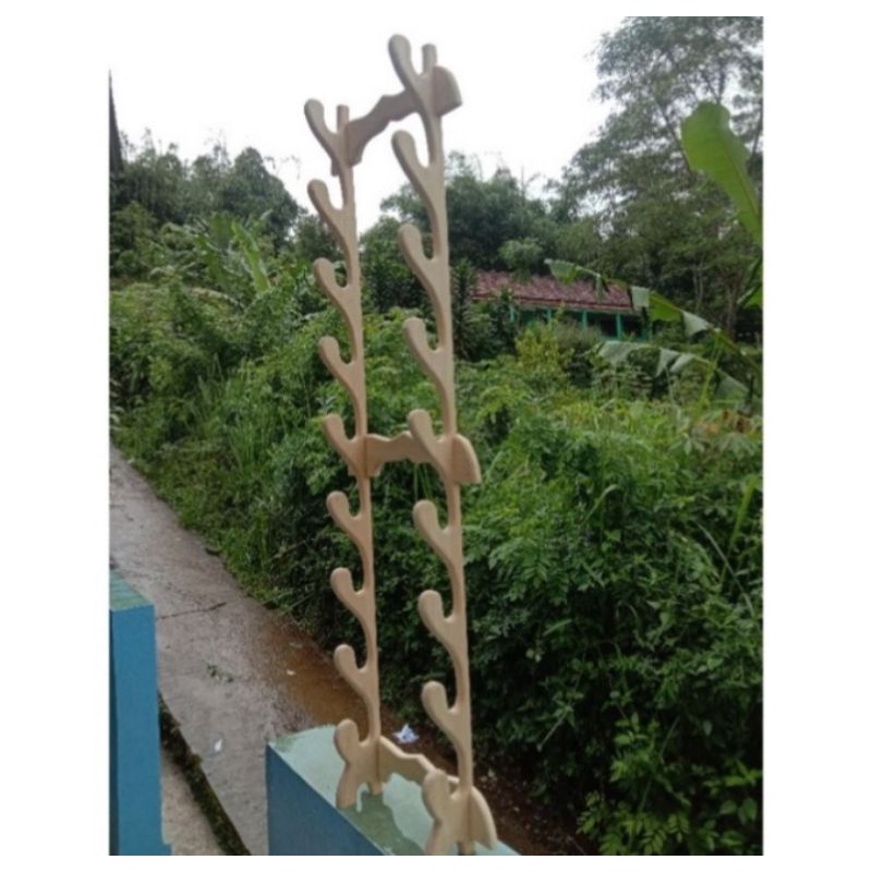 Jual stand/dudukan katana/golok/pedang 8 tahap, 9 tahap dan 10.tahap ...
