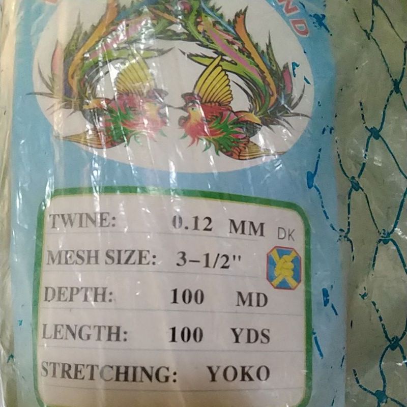 Jual jaring ikan Phoenix 3.5 0.12 100/100 yoko | Shopee Indonesia