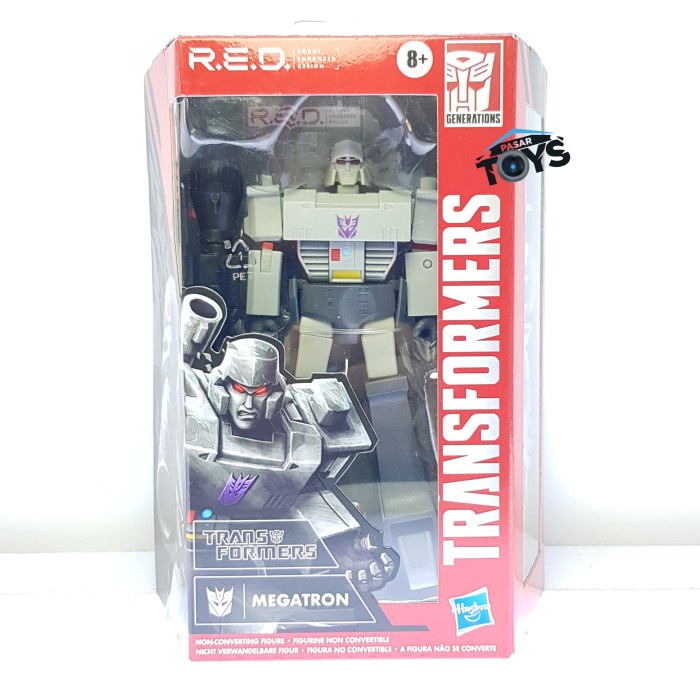Jual Megatron Transformers R.E.D. Series G1 RED Robot Enhanced Design ...