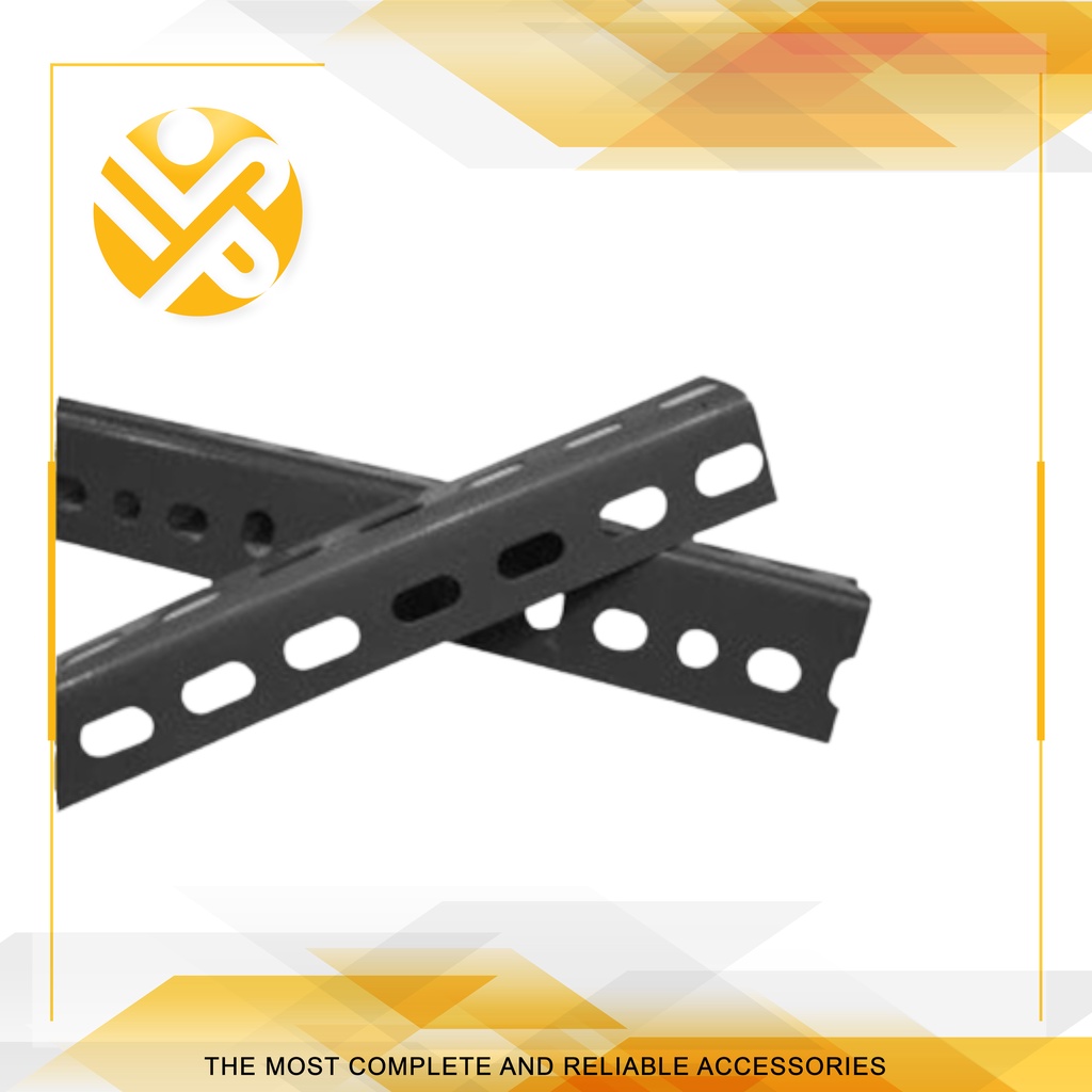 Jual Besi Siku Lubang ABU-ABU 4cm x 4cm TIPIS Panjang 3 METER / Siku ...