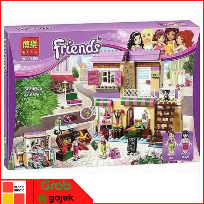 Jual BELA 10495 LEGO FRIENDS HEARTLAKE FOODMARKET | Shopee Indonesia