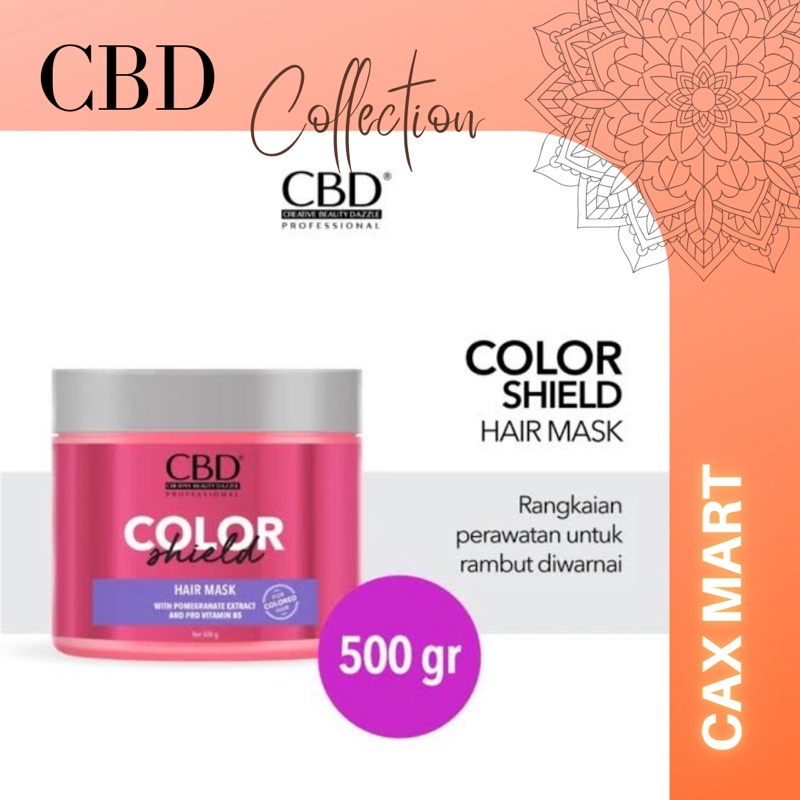 Jual CBD Color Shield Hair Mask 250gr & 500gr | Masker Rambut | Shopee ...