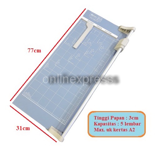 Jual Alat Pemotong Kertas A3 Rotary / Alat Potong Kertas Origin Rotary ...