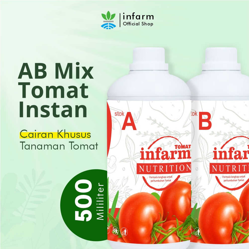 Jual INFARM - Nutrisi Ab Mix Tomat Instant 500 Ml | Shopee Indonesia