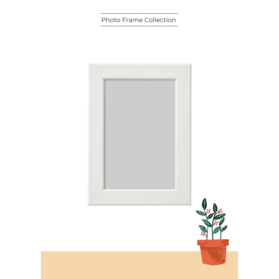 Jual Photo Frame / Bingkai Foto Minimalis Simple Aneka Warna (10x15 cm ...