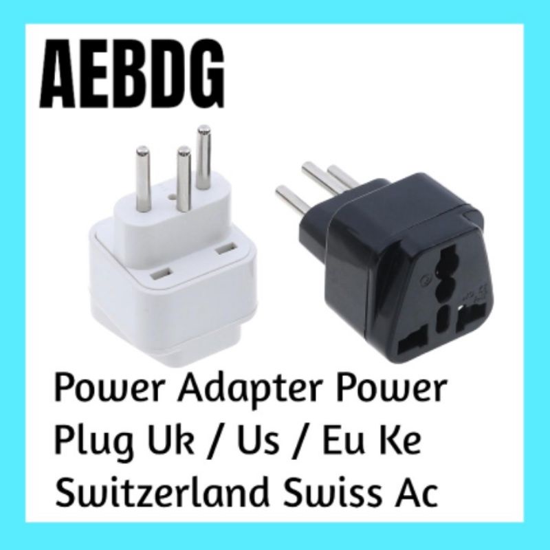 Jual AEBDG Adapter Konverter Power Plug Uk / Us / Eu Ke Switzerland ...