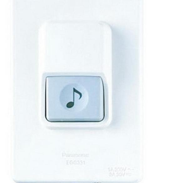 Jual Knob Tombol Knop Bel Rumah Panasonic EGG 331 Saklar Bell Push ...