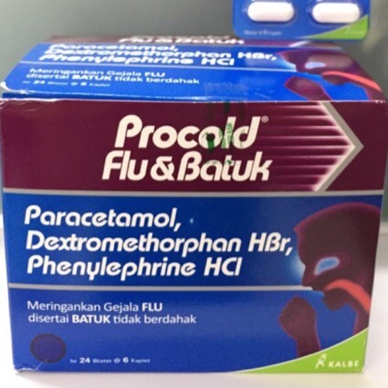 Jual Procold Flu Batuk (1 Box = 24 Strip MURAH) | Shopee Indonesia