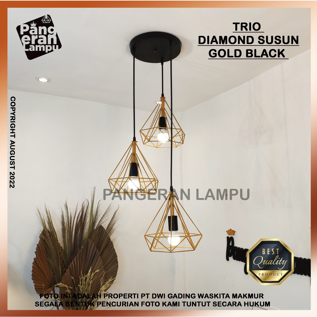 Jual Lampu Gantung / Lampu Hias / lampu Void Estetik industrial Modern ...