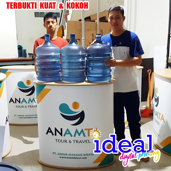 Jual Polycounter meja pameran portable kayu bongkar pasang poly counter ...