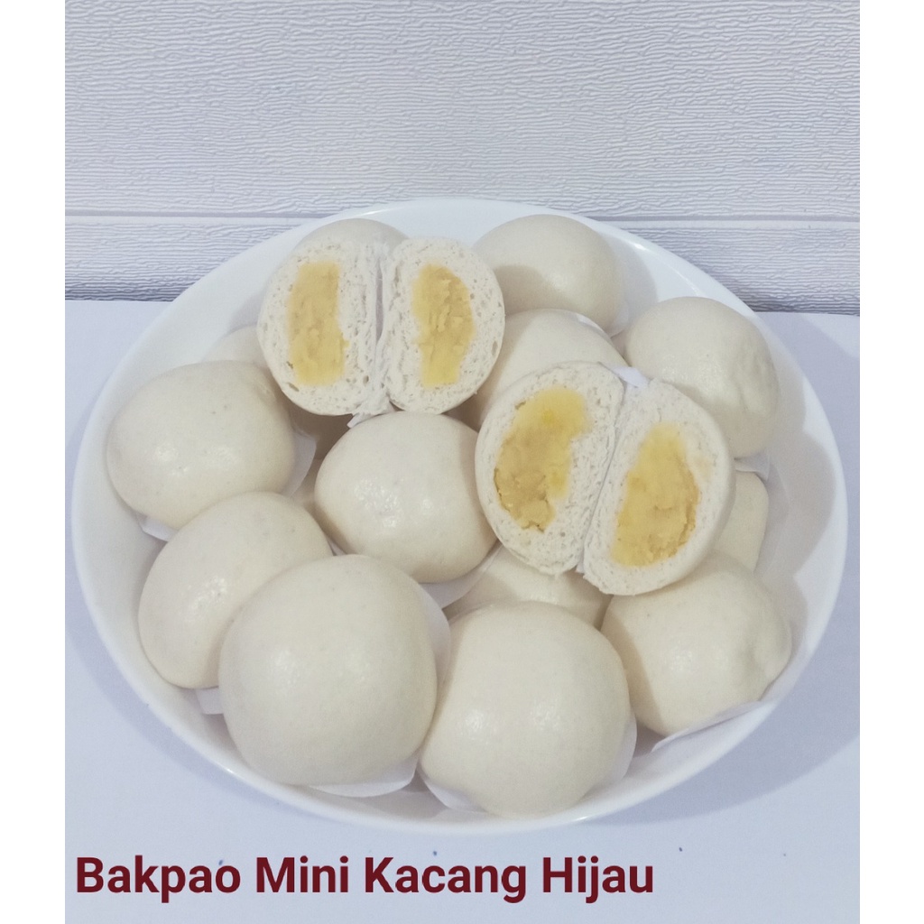 Jual Bakpao Bandung Ananda REGULER Varian KACANG HIJAU Mini Bakpao Pao ...