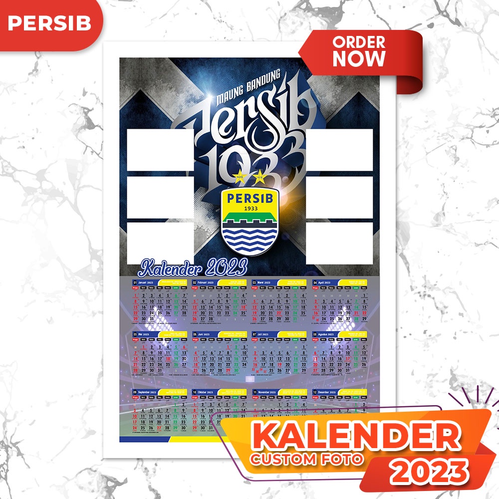 Jual KALENDER 2023 / KALENDER TEMA BOLA / KALENDER CUSTOM FOTO | Shopee ...