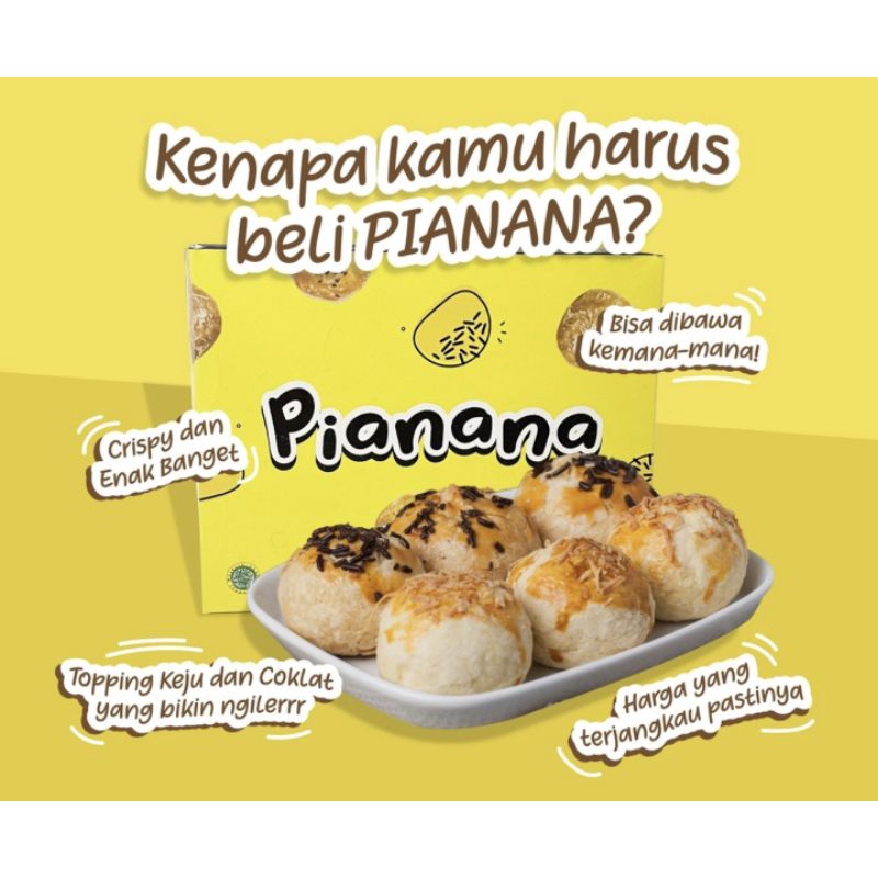 Jual PIANANA PIA BALI by Bali Banana 1 kotak isi 8pc | Shopee Indonesia