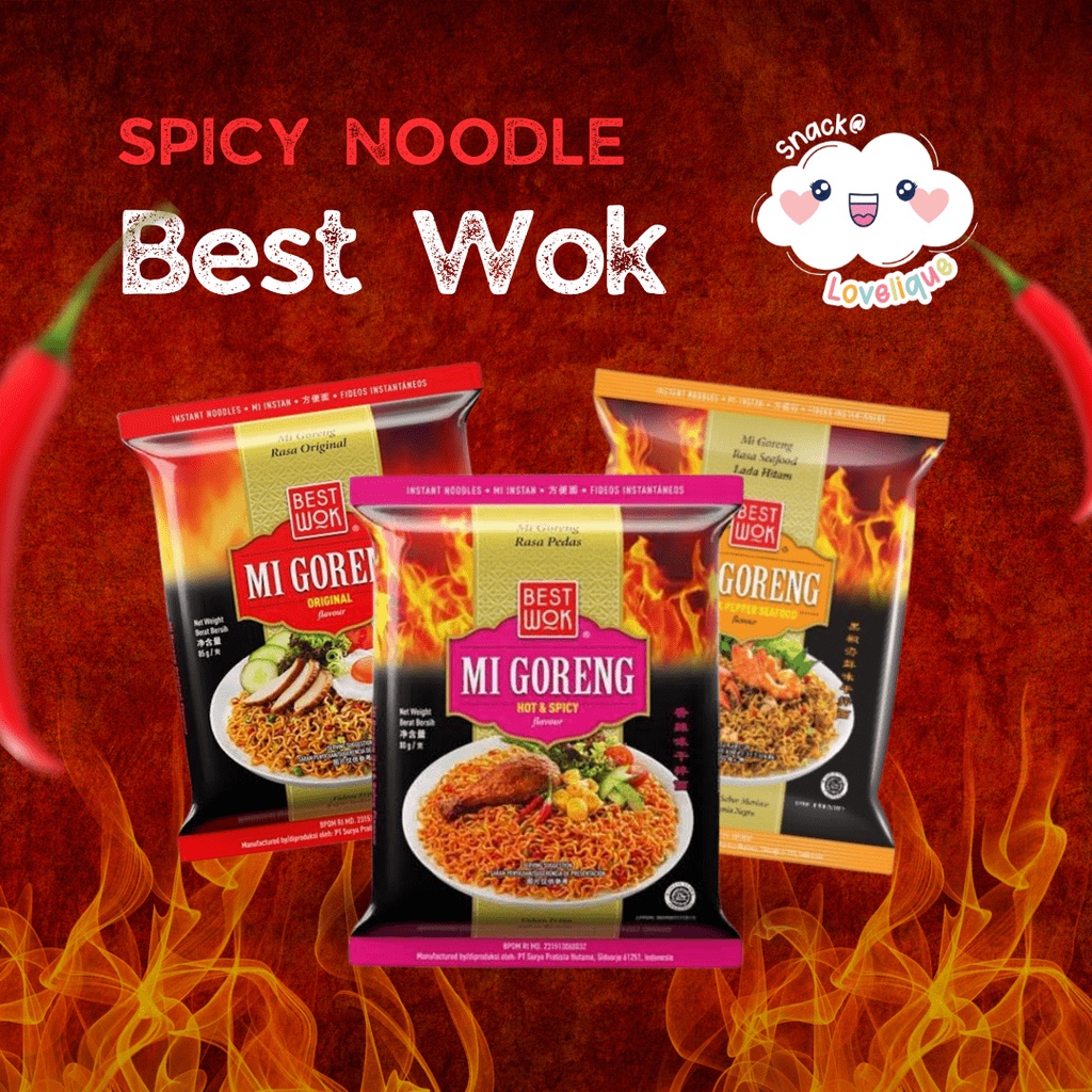 Jual Best Wok Mi Instan - All Variant - Instant Noodle (Mie Instan ...