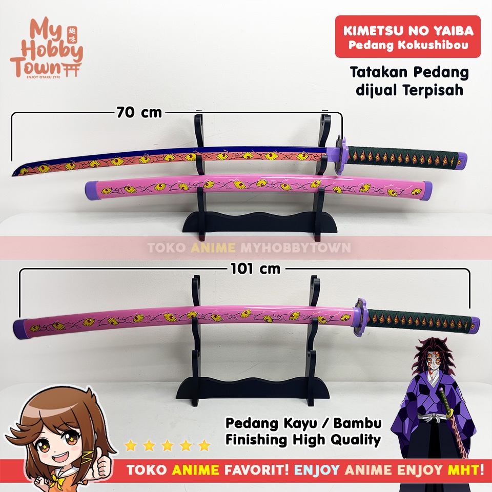 Jual Replika Pedang Bambu Demon Slayer Kimetsu no Yaiba Kokushibou ...