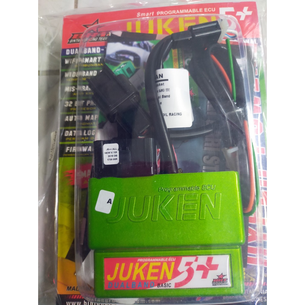 Jual ECU Juken 5++ Dualband All New Vario 125 + TBox (K60R) | Shopee ...