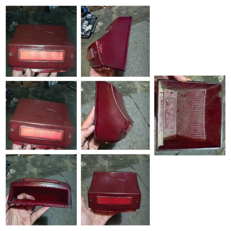 Jual Mika stop lamp belakang vespa excel original copotan piaggio(polos ...