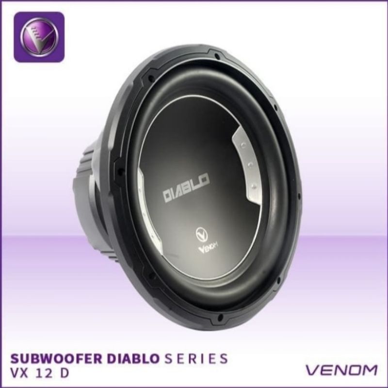 Jual SUBWOOFER VENOM DIABLO VX 12 DW 12INCH / VENOM DIABLO / VX 12 DW ...