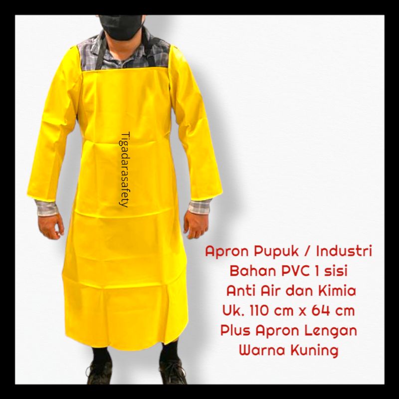 Jual Apron Pupuk dan Industri PVC Satu Sisi 110 cm x 64 cm Plus Apron ...