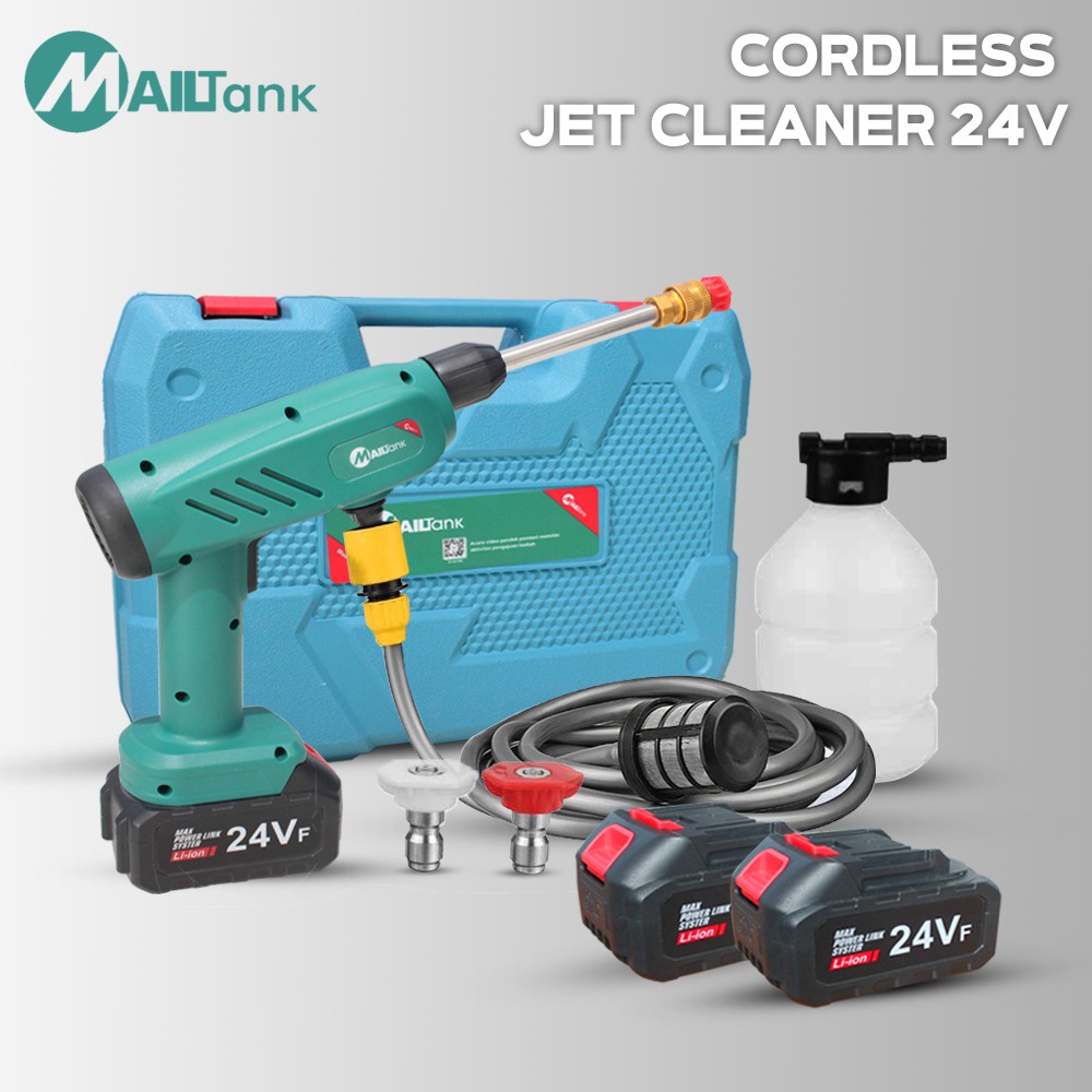 Jual Mailtank Cordless high pressure washer spray gun car wash pressure ...
