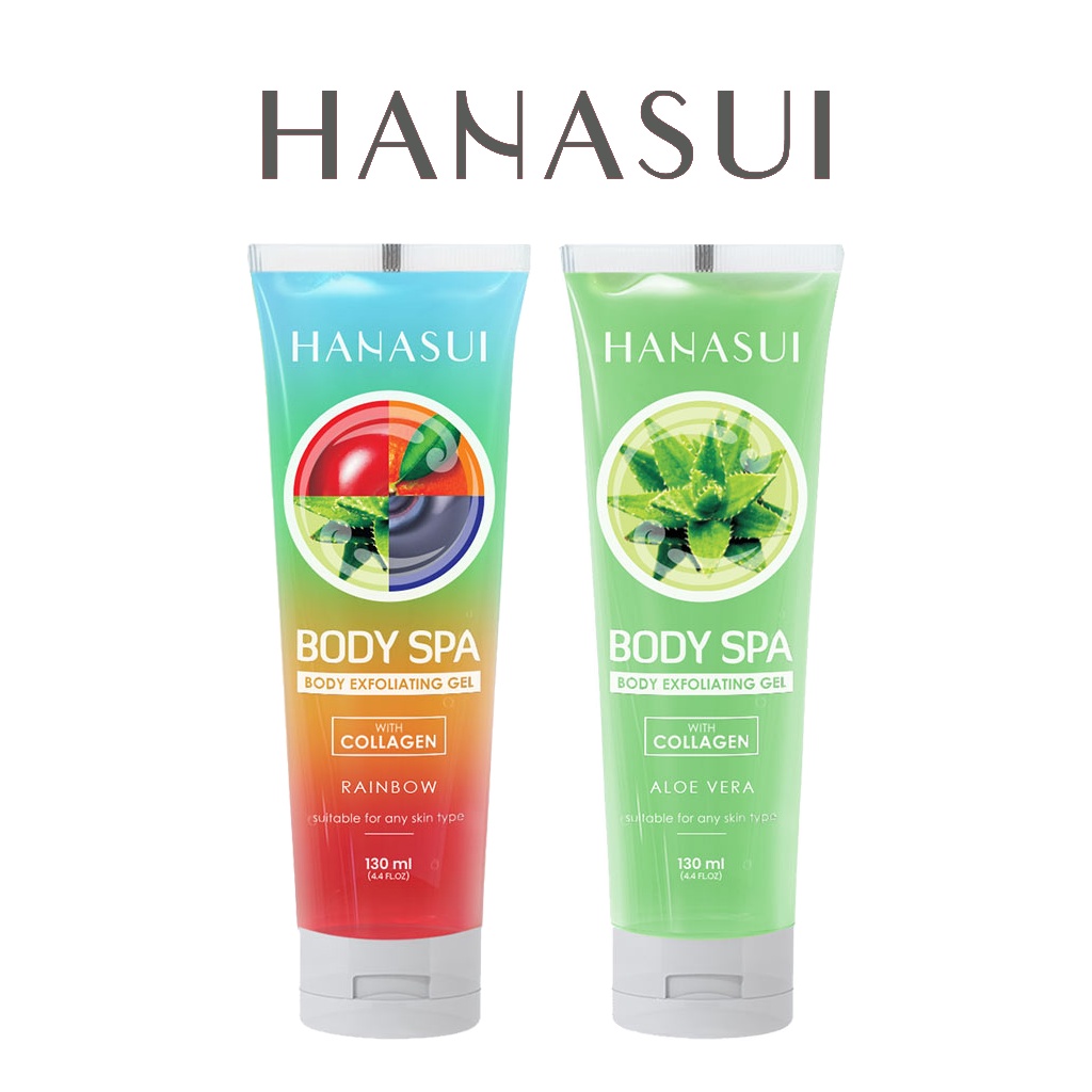 Jual Hanasui Body Spa Body Exfoliating Gel 130ml | Shopee Indonesia