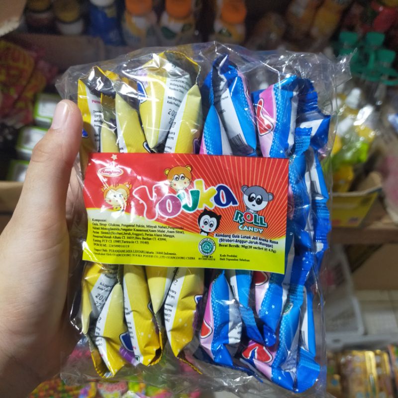 Jual Youka roll candy (20 sachet) | Shopee Indonesia