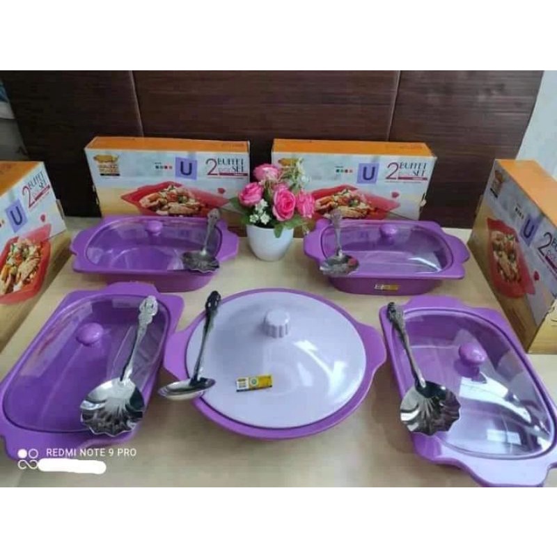 Jual 5pcs Prasmanan Melamin Golden Dragon PS0801/T0309 - 4pcs wadah ...